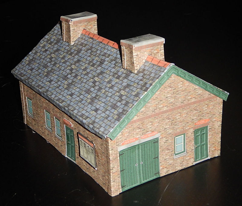 Make your own Free Model Engineering Shed Offices HO Scale.