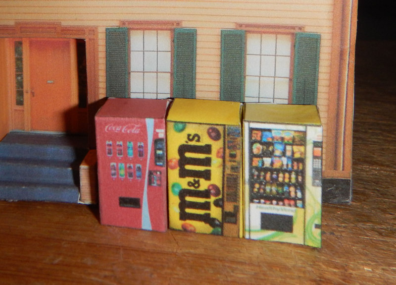 N Scale Model Train Vending Machines 17 Different Types