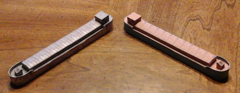 Free Printable N Scale River Barge for Train Set Layouts.