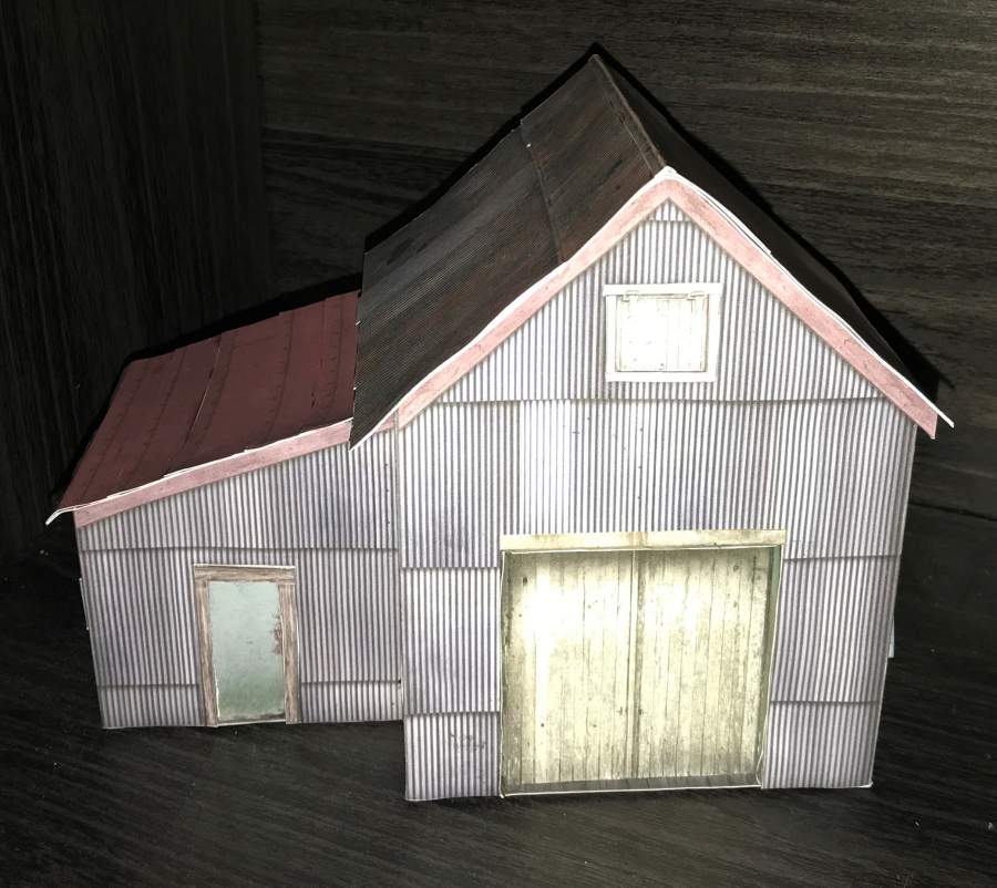 Silver City Tool House O Scale By: CLEVER MODELS LLC