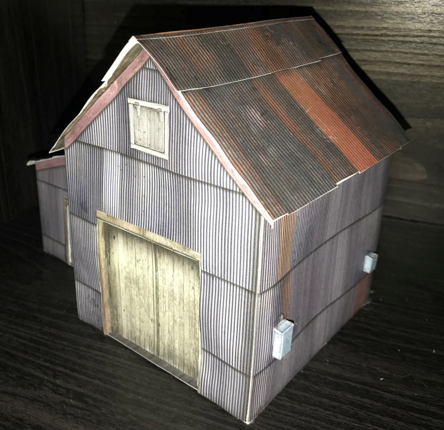 Silver City Tool House O Scale By: CLEVER MODELS LLC