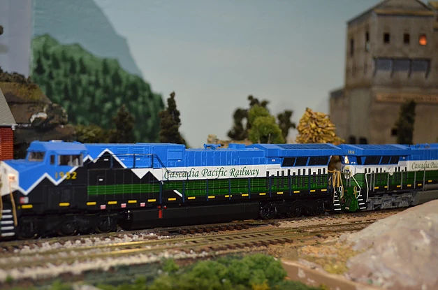 Delta Model Railway Club Delta BC Near Vancouver Canada.